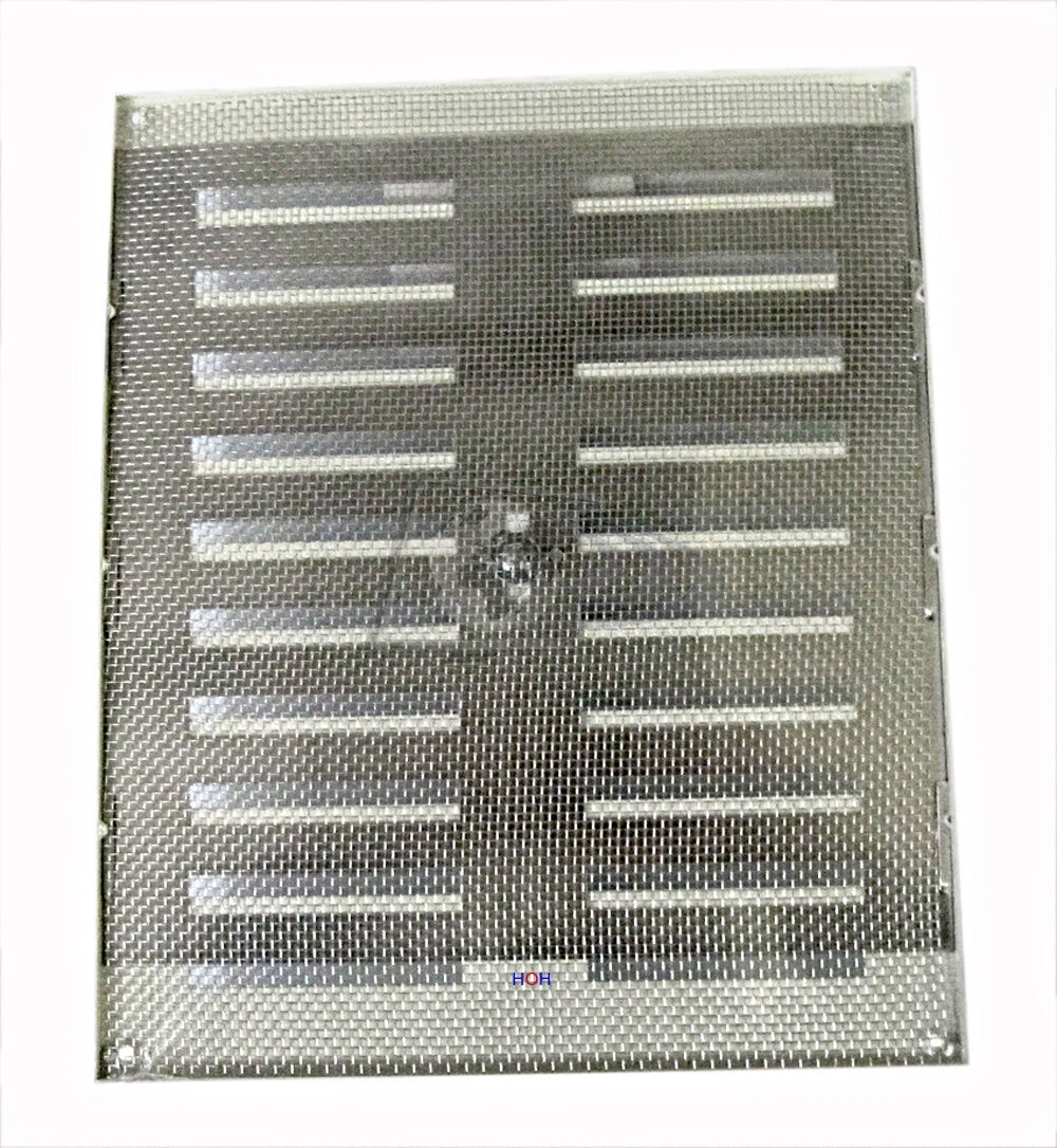 Lüftungsgitter LG 3025 SW Schiebegitter Alu Weiß PVD 300 x 250 Zuluft, 22,90